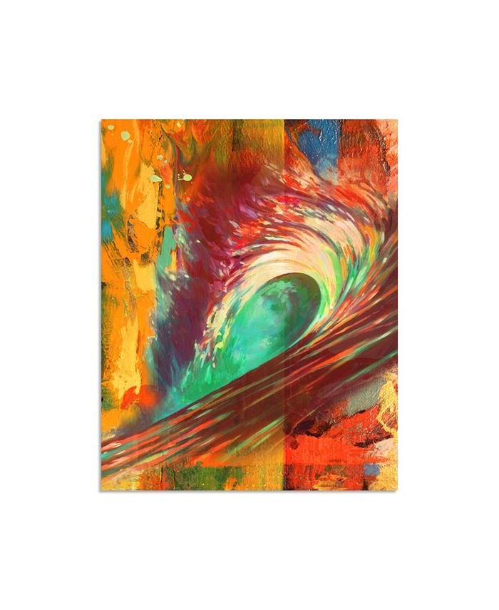 Colossal Images Fire Wave, Canvas Wall Art - Macy's