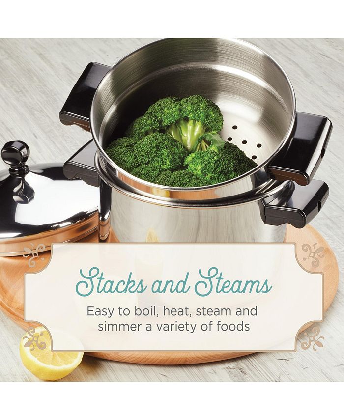 Farberware Classic Stainless Steel 17-Pc. Cookware Set - Macy's