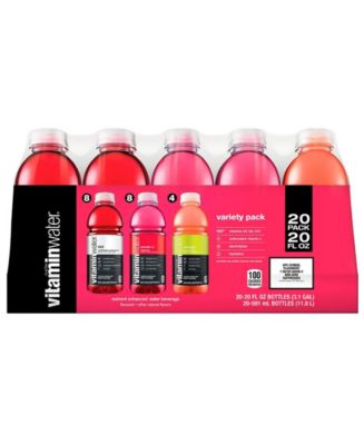 vitaminwater Variety Pack, 20 oz, 20 Count - Macy's