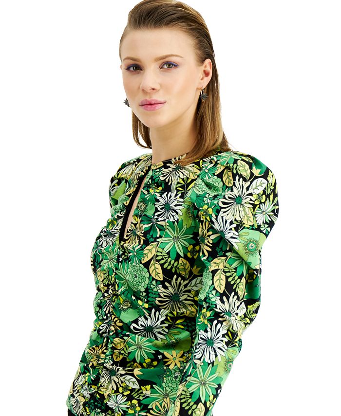 Inc International Concepts Ruched Keyhole Top Created For Macys Macys