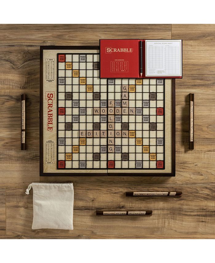 Winning Solutions Scrabble Folding Edition Board Game - Macy's