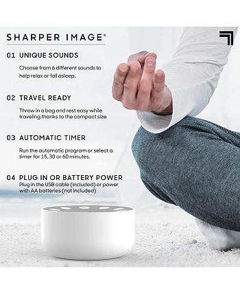 Sharper Image Sleep Therapy Sound and White Noise Machine - Macy's