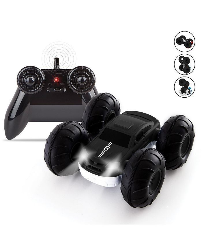 Sharper Image Toy RC Flip Stunt Rally, Two-Sided Flipping Car - Macy's