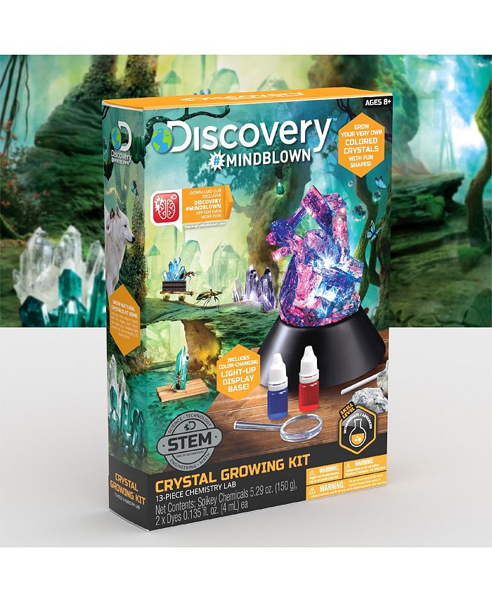 Discovery #MINDBLOWN Toy Kids Crystal Growing Kit Mini - Macy's