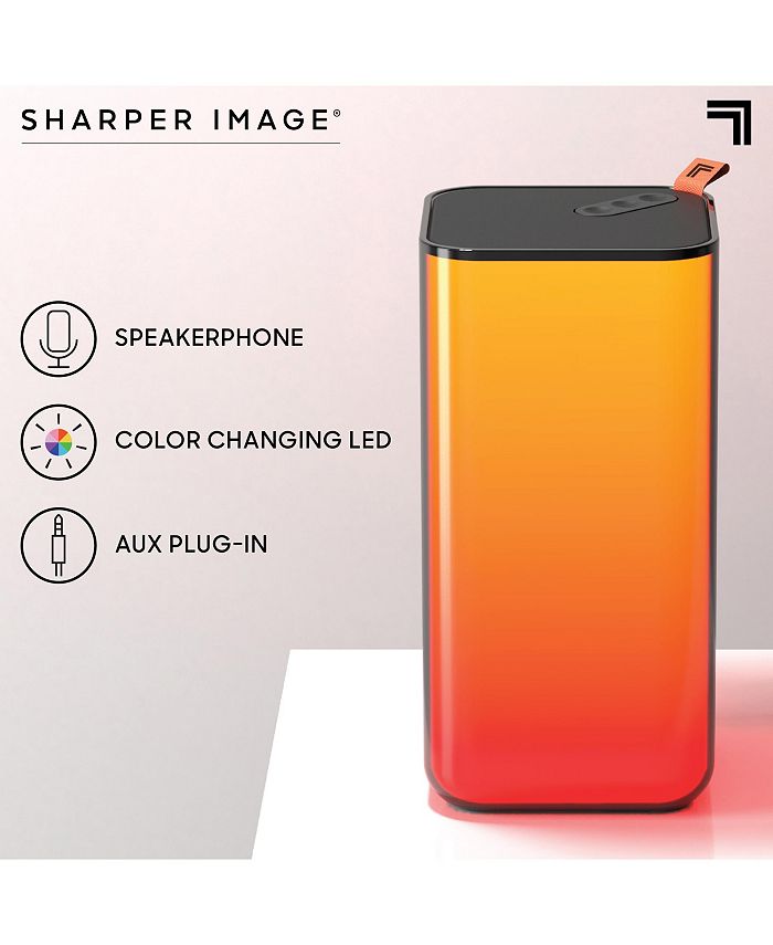 Sharper Image Bluetooth Color Changing Speaker - Macy's