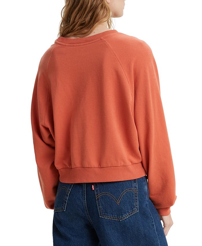 Levi's Women's Vintage Raglan Crewneck Sweatshirt - Macy's