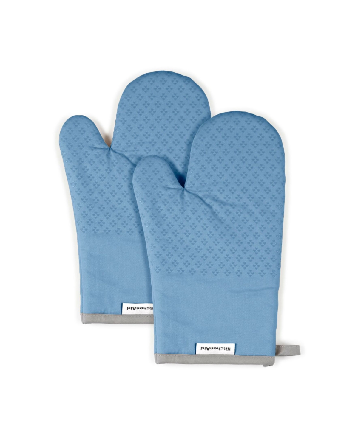KitchenAid Asteroid Oven Mitt Set  2 Piece - Blue Velvet