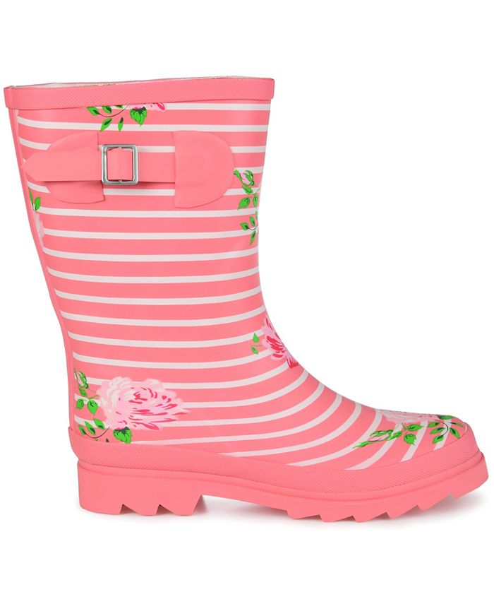 Journee Collection Women's Seattle Rain Boots - Macy's