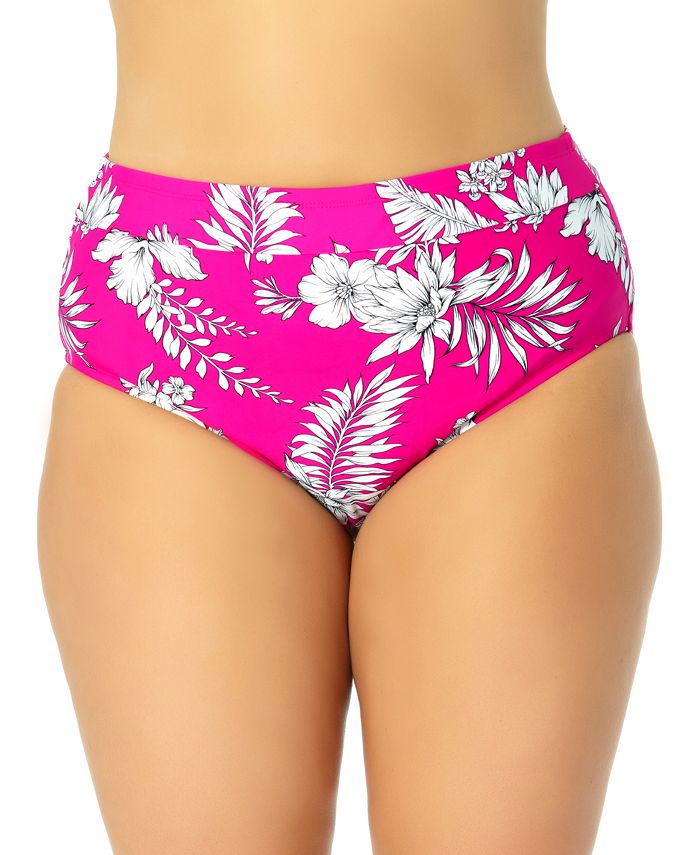 California Waves California Waves Trendy Plus Size Banded High Waist