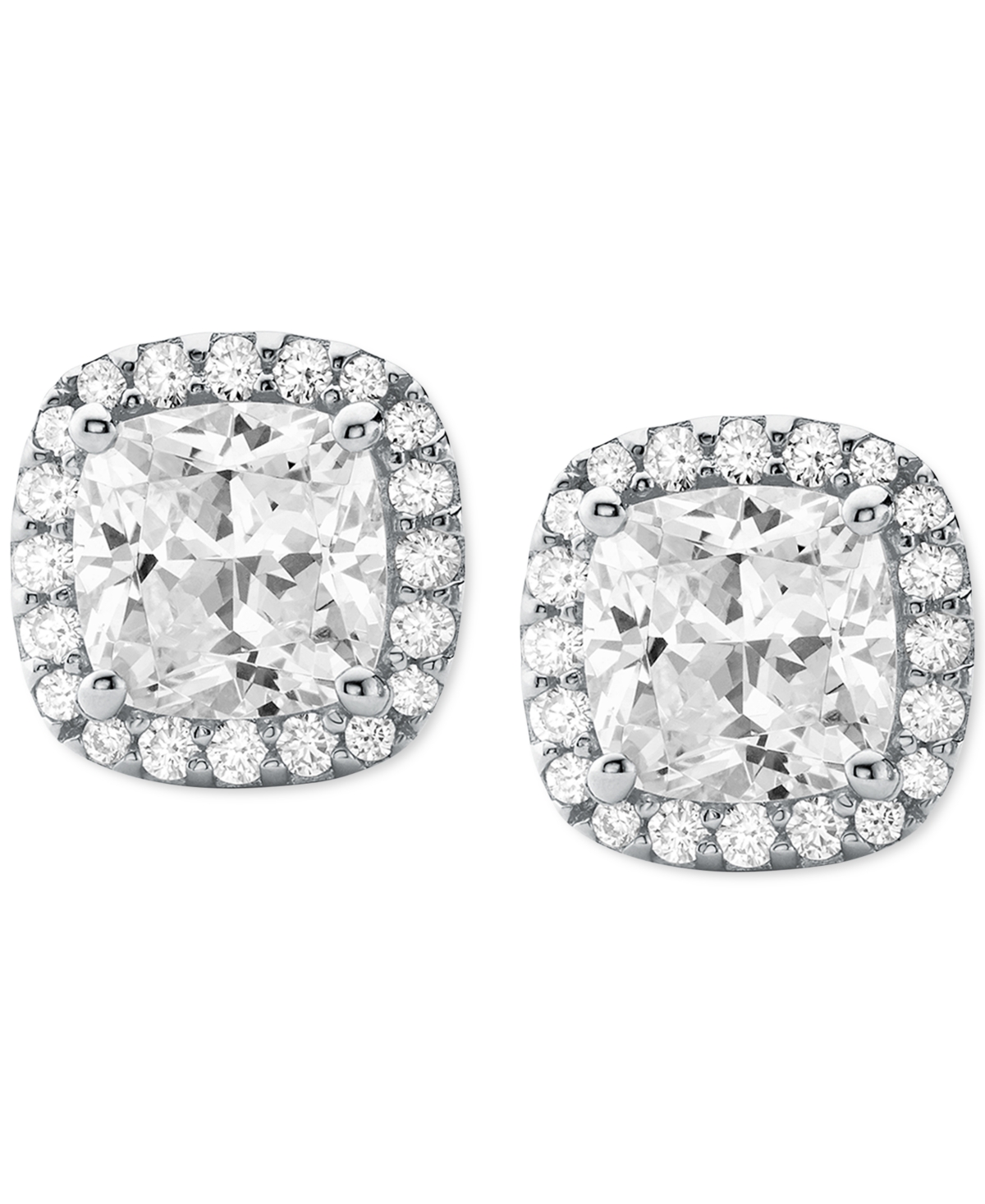 Click here for Michael Kors Cushion Cut Halo Stud Earrings - Gold prices