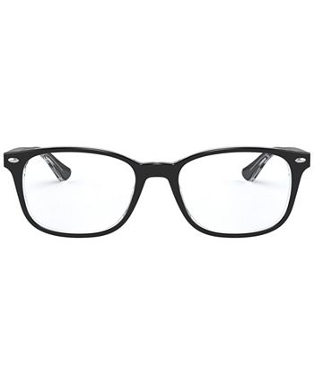 Ray-Ban RX5375 Unisex Square Eyeglasses - Macy's