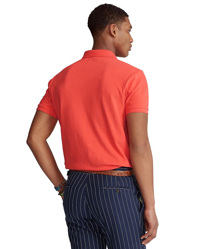 Polo Ralph Lauren Men's Classic-Fit Mesh Polo & Reviews - Polos - Men ...