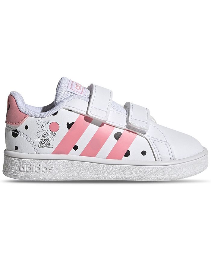 adidas Essentials Toddler Girls Minnie Mouse Grand Court Stay-Put ...