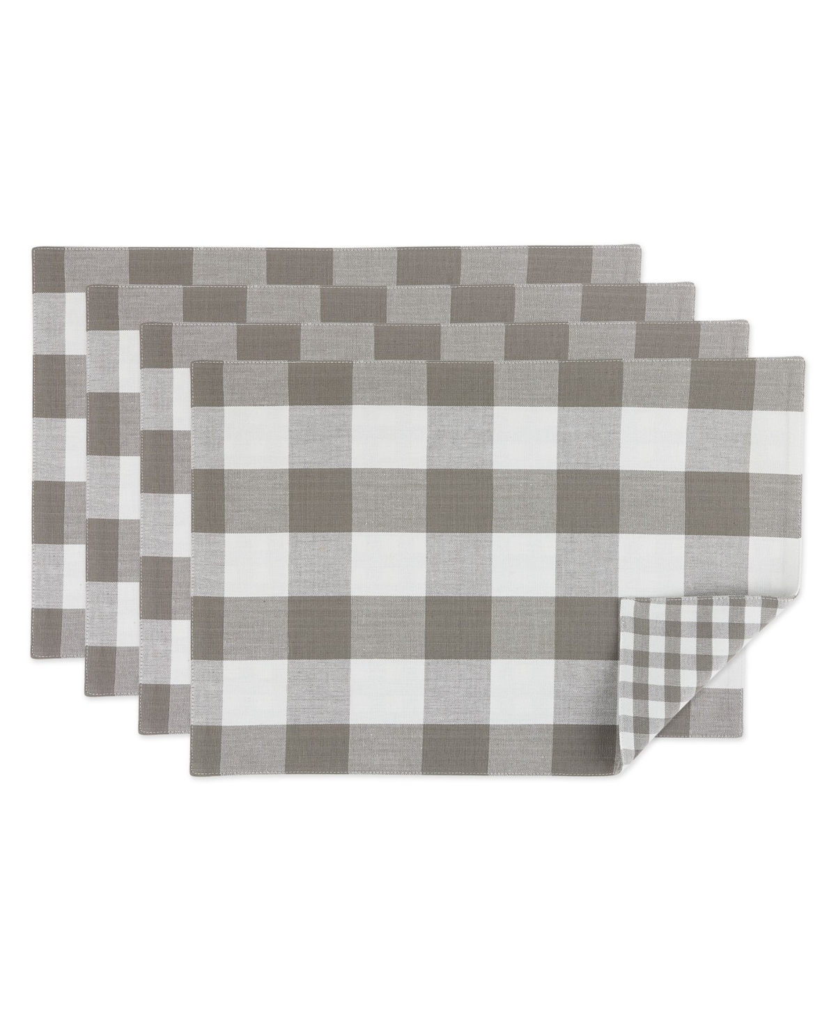 Click here for Design Imports Reversible Gingham - Buffalo Check... prices