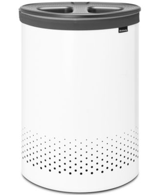 Two compartment laundry hamper store