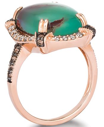 Le Vian Crème Brûlée® Aquaprase Candy & Diamond (5/8 ct. t.w ...