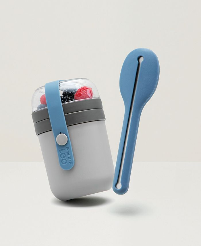 BergHOFF Leo to-Go Dual Lunch Box and Flatware Set - Macy's