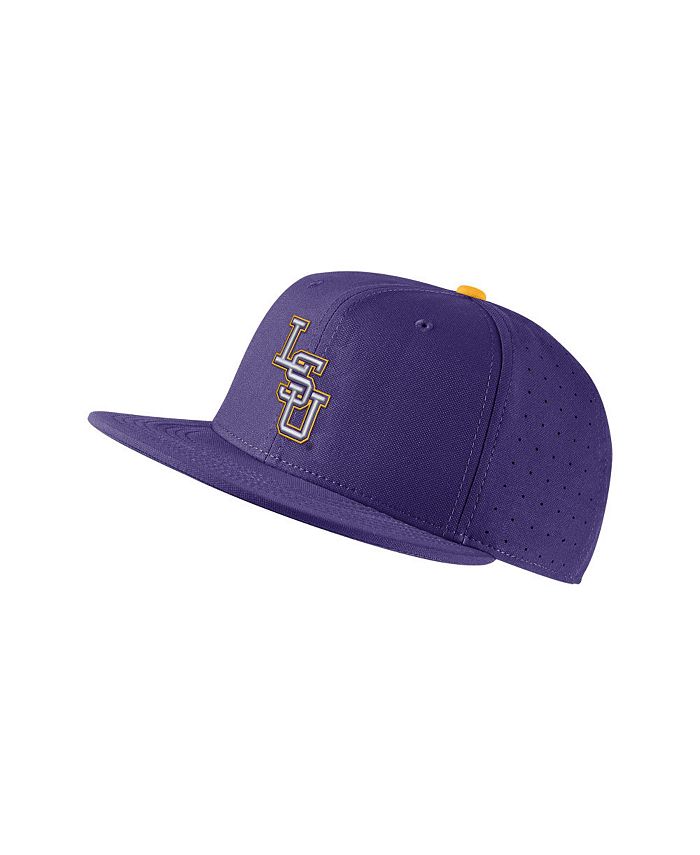 Nike L.S.U. Aerobill True Fitted Baseball Cap - Macy's