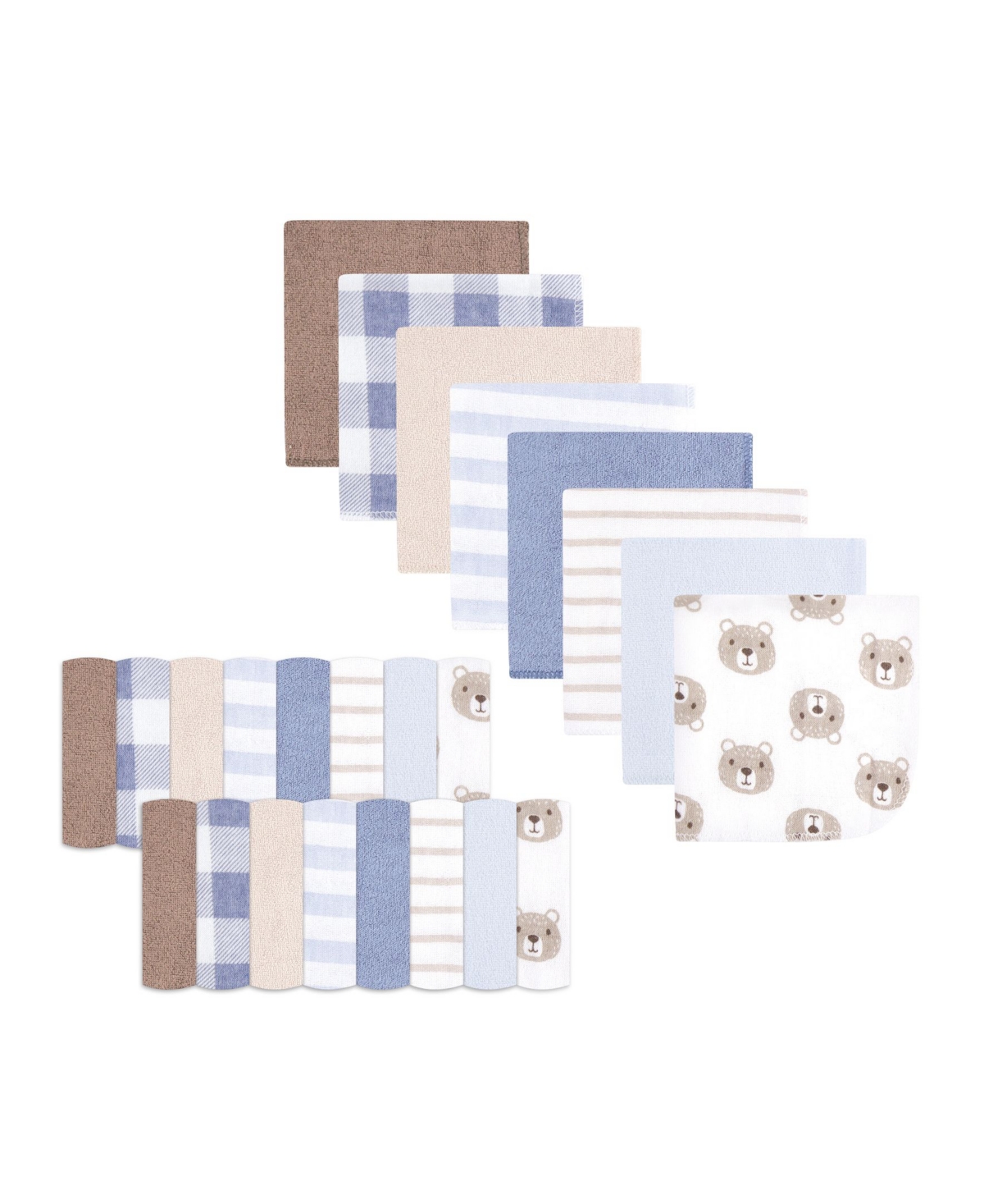 Click here for Hudson Baby Boys Silky Bamboo-Derived Rayon Washcl... prices