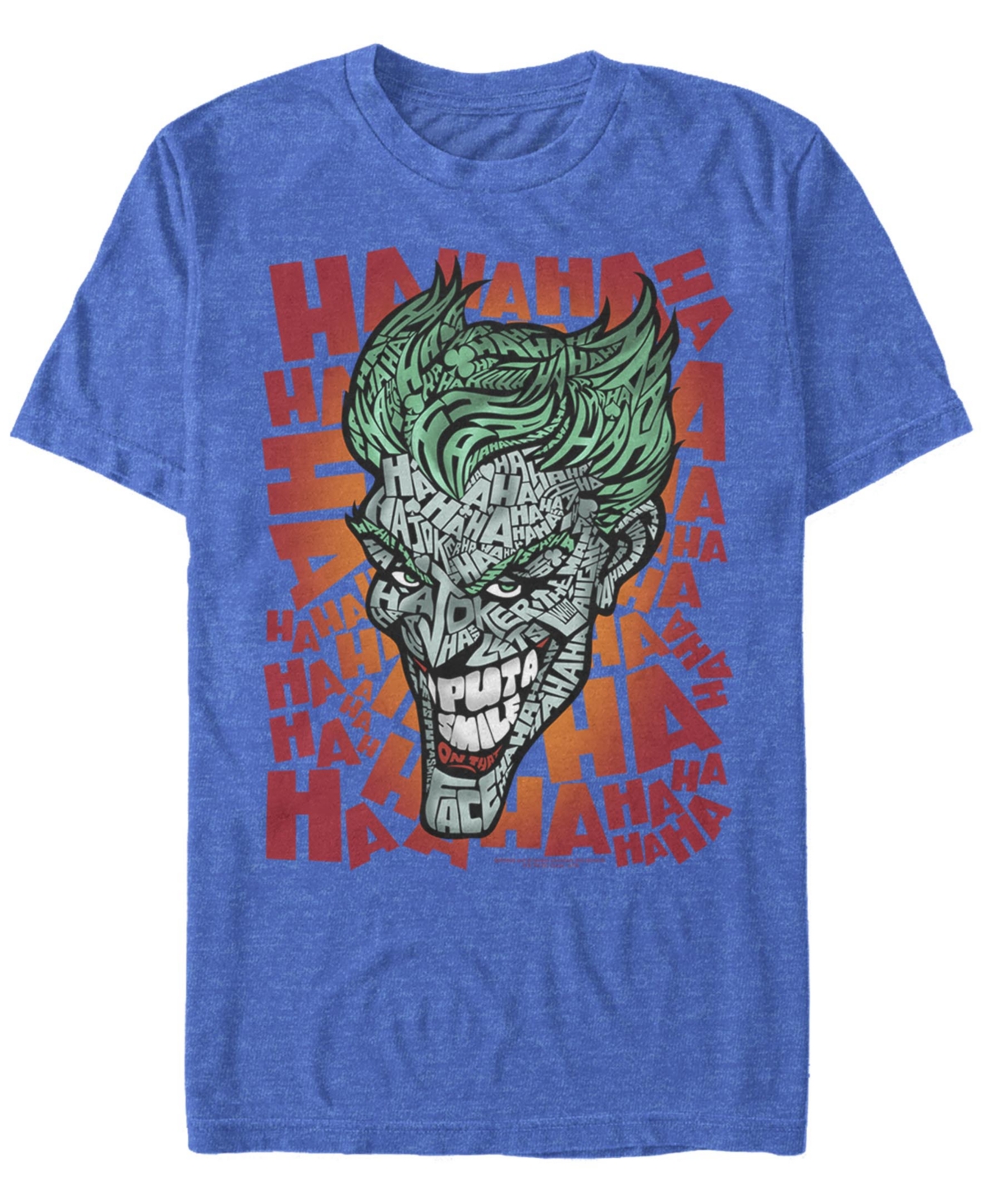 Click here for Mens Batman Ha Ha Ha Face Short Sleeve T-shirt - R... prices