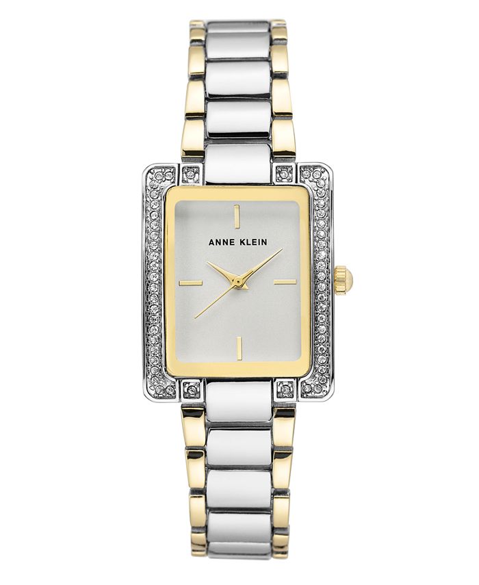 Anne Klein Two-Tone Bracelet Watch 28mm - Macy's