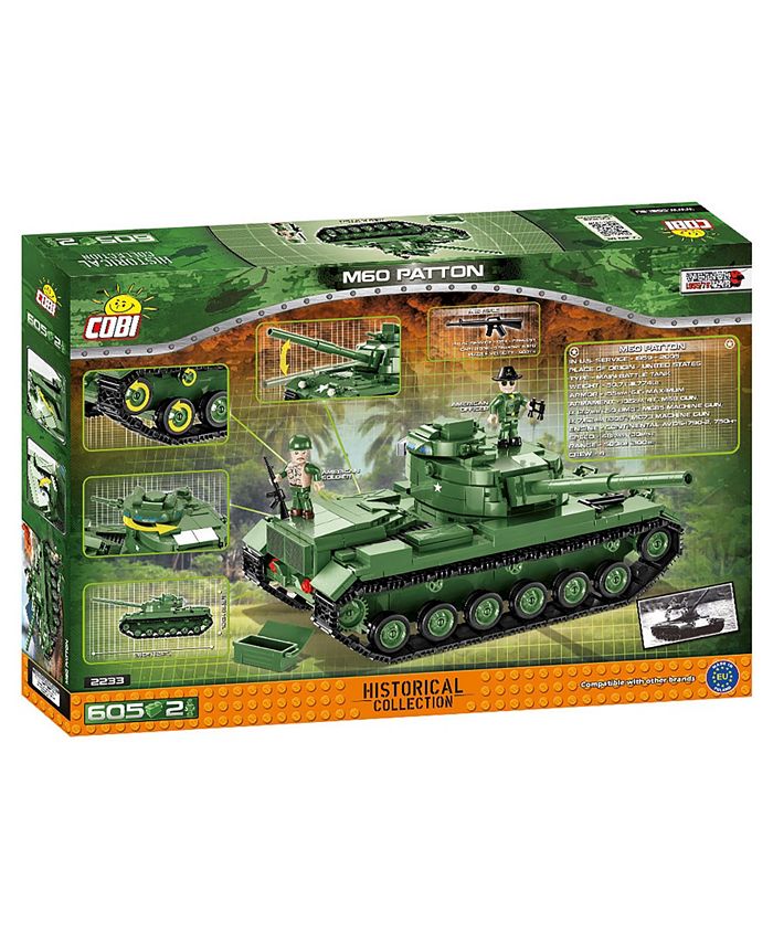 COBI Small Army M60 Patton 605 Piece Construction Blocks Building Kit ...