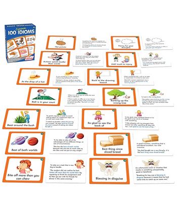 Redbox Junior Learning 100 Common Idioms Educational Activity Cards ...