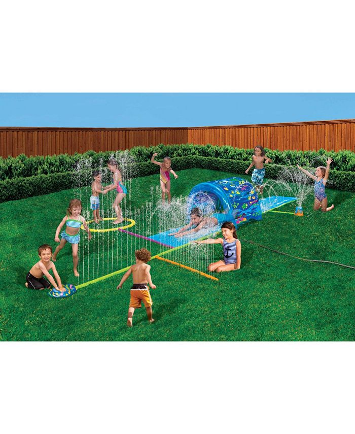 Banzai Splash'N Slide Sprinkler Park - 6 Refreshing Sprinkler ...