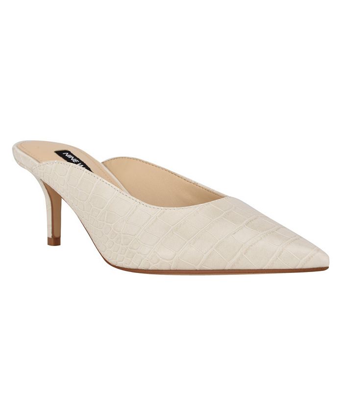 Nine West Women's Angle Slip-on Pointed Toe Mules - Macy's