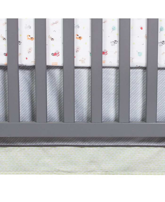 Trend Lab Farm Stack 4 Piece Crib Bedding Set - Macy's