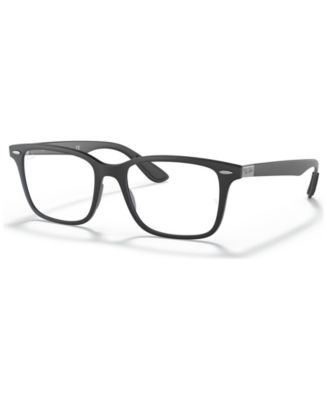 Ray-Ban RX7144 Unisex Square Eyeglasses - Macy's