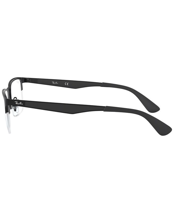 Ray-Ban RB6335 Unisex Rectangle Eyeglasses - Macy's