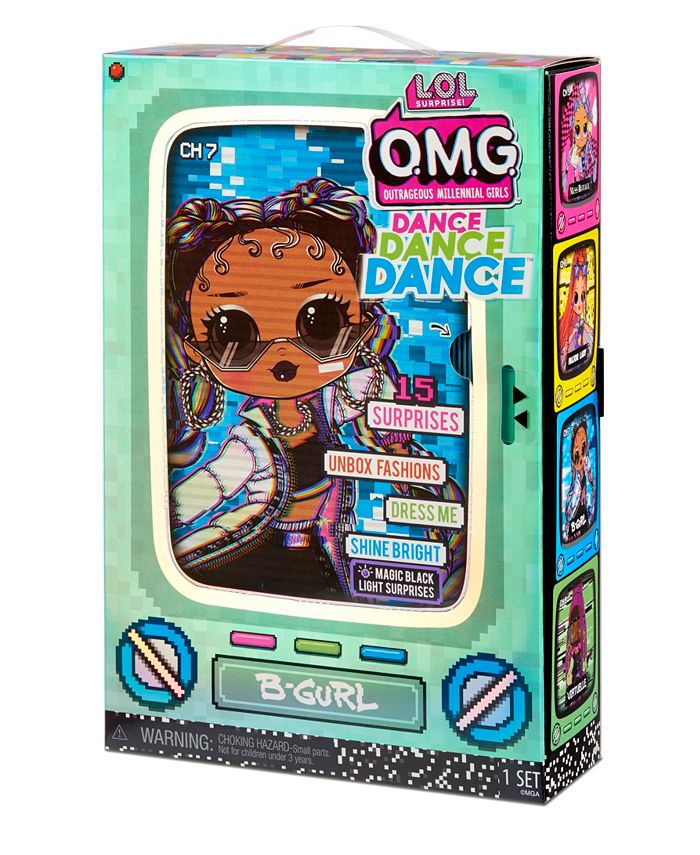 LOL Surprise! L.O.L Surprise OMG Dance Dance Dance B-Gurl Fashion Doll ...