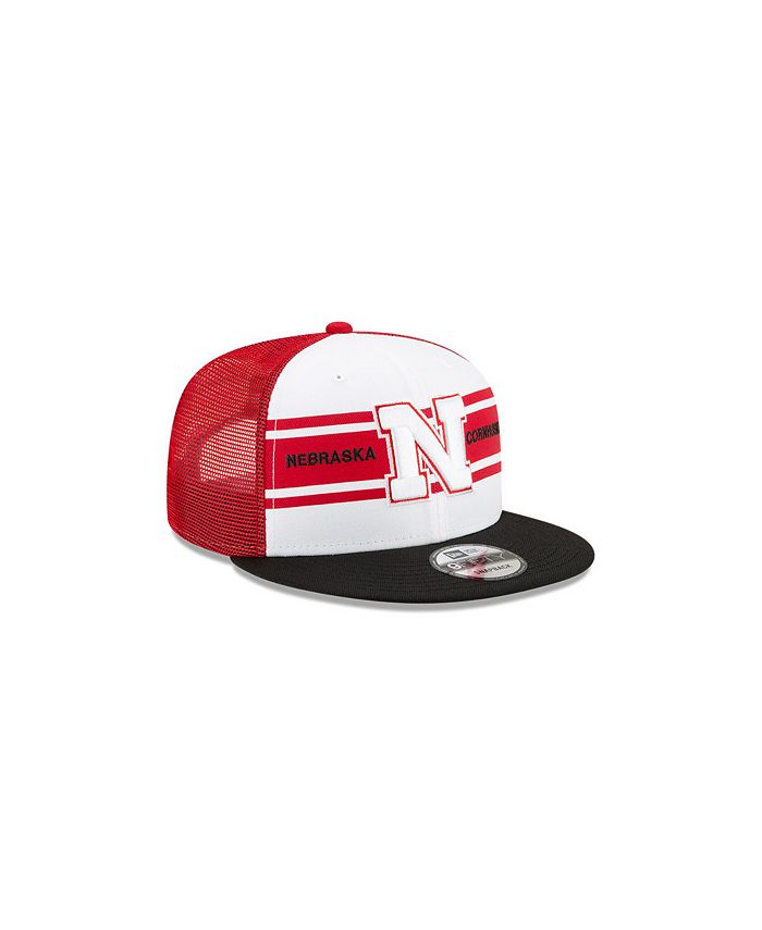 New Era Nebraska Cornhuskers Super Stripe 9FIFTY Cap - Macy's