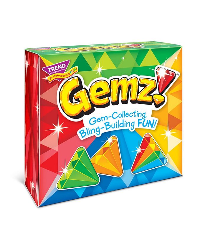 Trend Enterprises Gemz Three Corner Card Game - Macy's