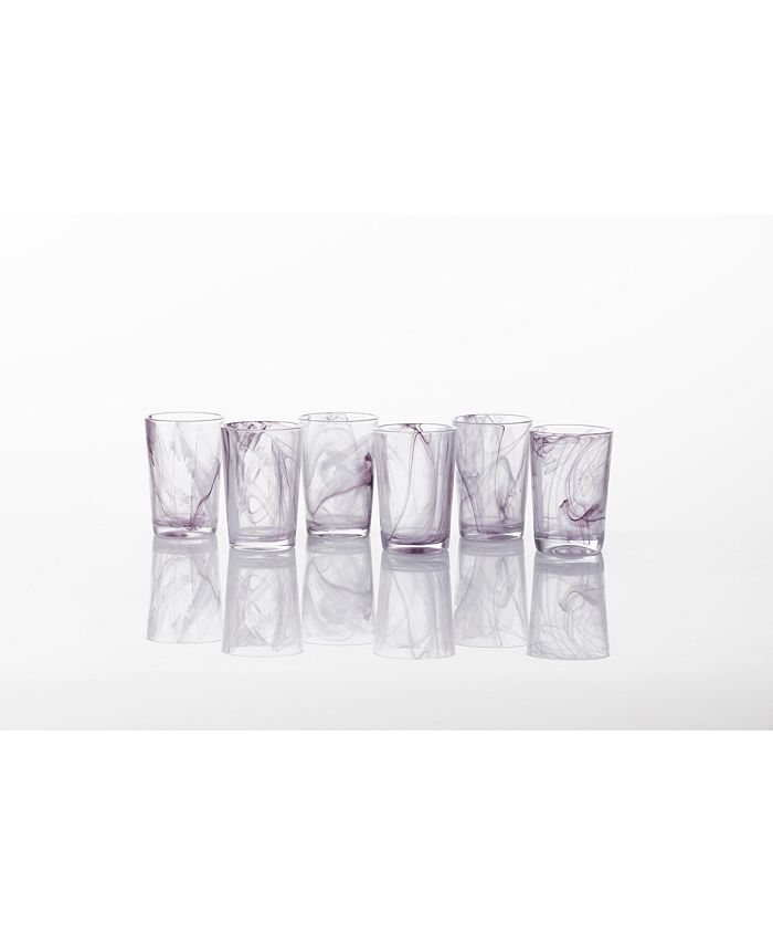 Fortessa Swirl Ice Beverage Glass, 14 oz - Set of 6 - Macy's