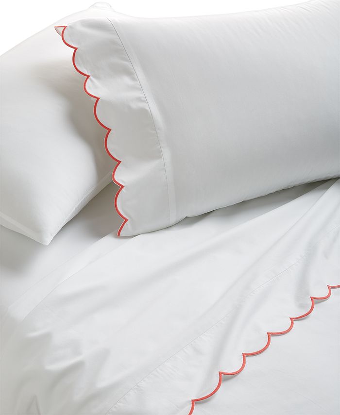 Martha Stewart Collection CLOSEOUT! Scalloped 400 Thread Count 100% ... Martha Stewart Collection CLOSEOUT! Scalloped 400 Thread Count 100% ...