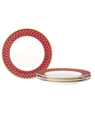 Noritake Crochet Set of 4 Bread Butter/Appetizer Plates, 6-1/2" - Macy's