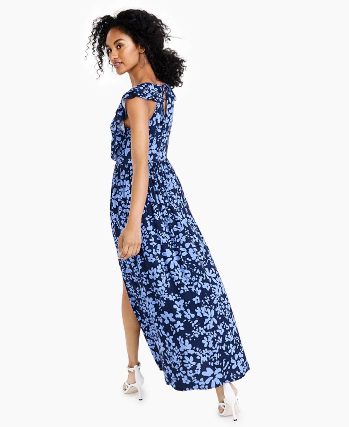 French Connection Floral-Print Ruffled Maxi Dress - Macy's