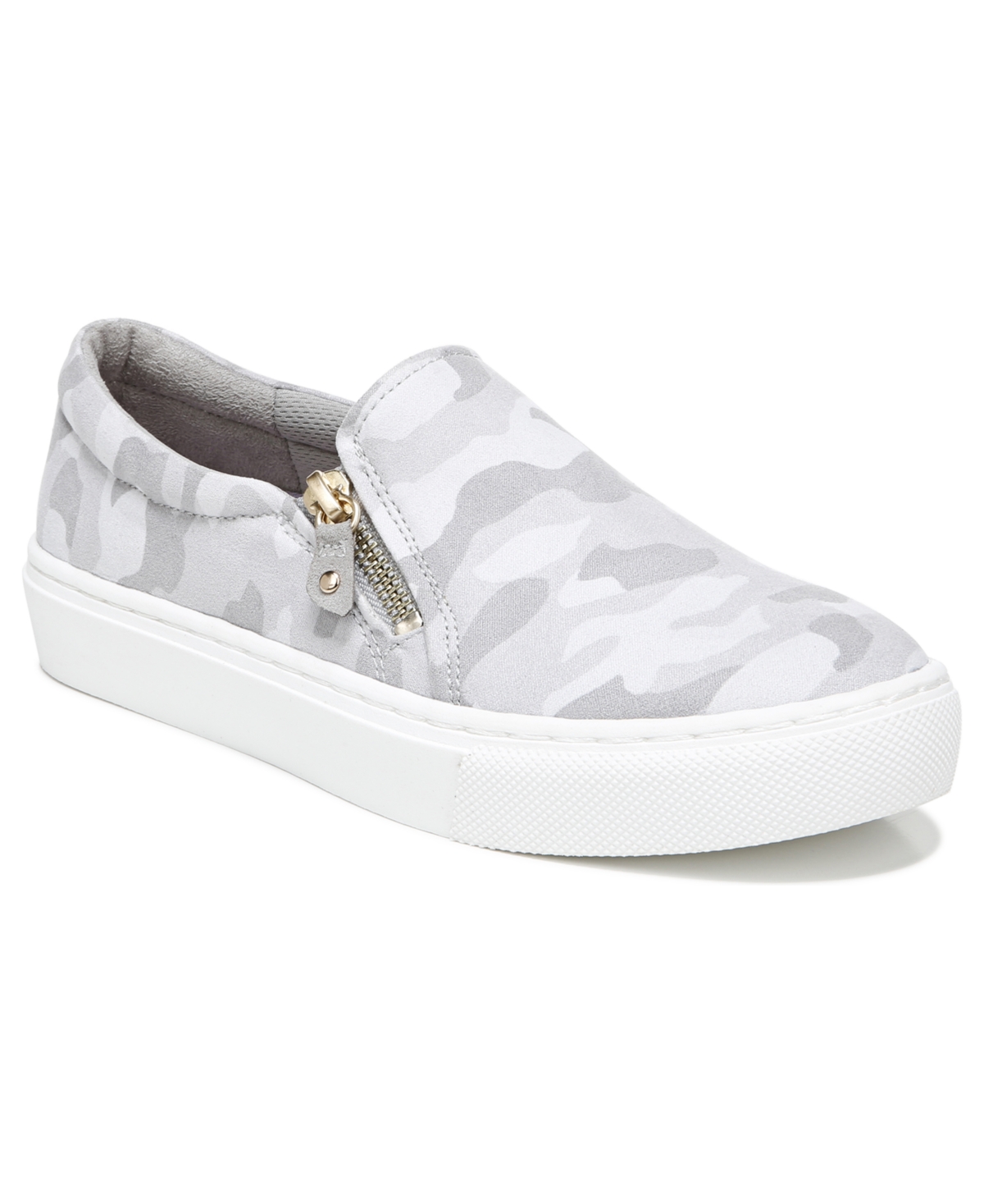 Click here for Dr. Scholls Womens No Chill Slip-ons - Gray Camo M... prices
