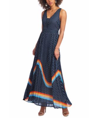 RACHEL Rachel Roy Printed Chiffon Maxi Dress - Macy's