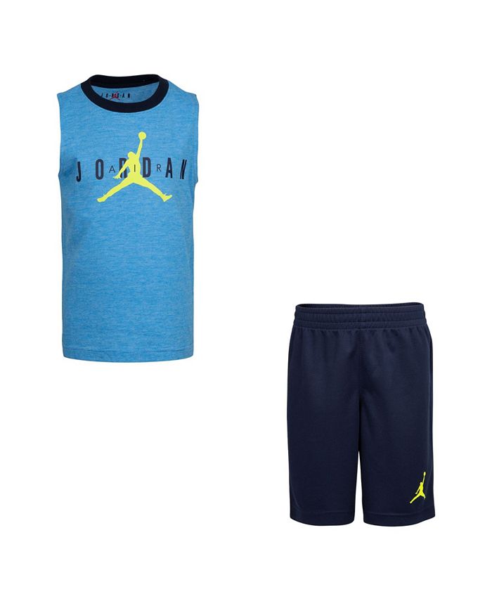 Jordan Little Boys Tank Top and Shorts Set - Macy's