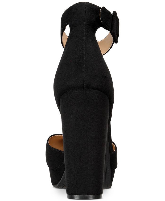 Sun + Stone Women's Estrella Block Heel Platform Pumps, Created for ...