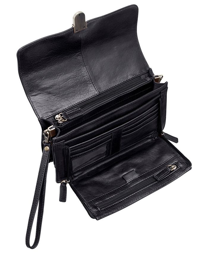 Mancini Men's Arizona Collection Bag with Front Organizer & Reviews ...