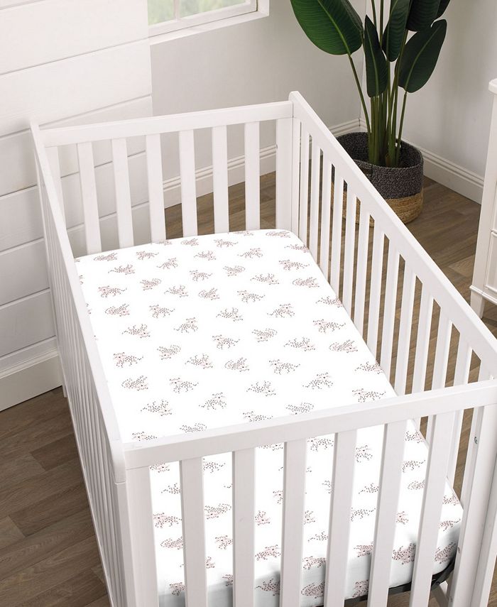Macy's Cheetah Super Soft Mini Crib Sheet - Macy's
