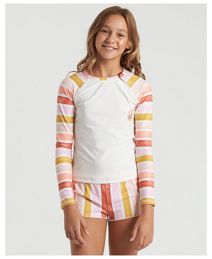 Billabong Big Girls So Stoked 2-Piece Rash Guard Set - Macy's