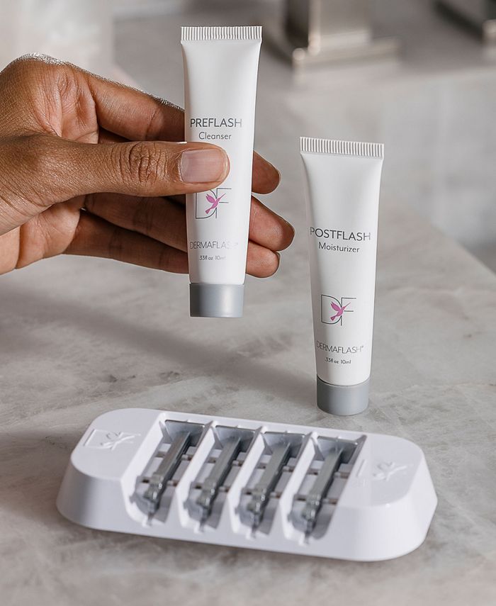 DERMAFLASH The Essentials Exfoliation Replenishment Kit - Macy's
