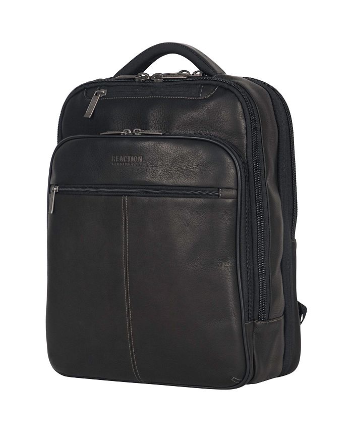 Kenneth Cole Reaction Full-Grain Colombian Leather 16" Laptop Tablet ...