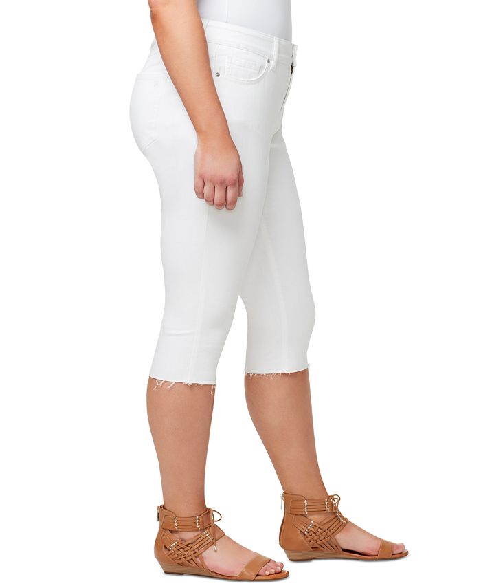 Jessica Simpson Plus Size Adored High Rise Capris - Macy's