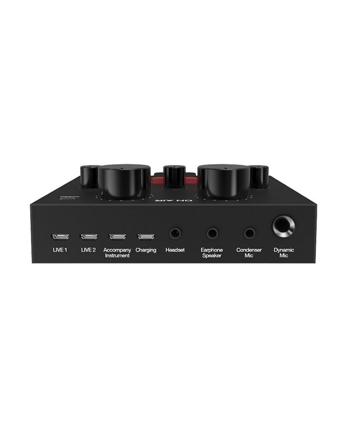 Tzumi On Air Wave Mixer - Multi Channel Interface Audio Equalizer with ...